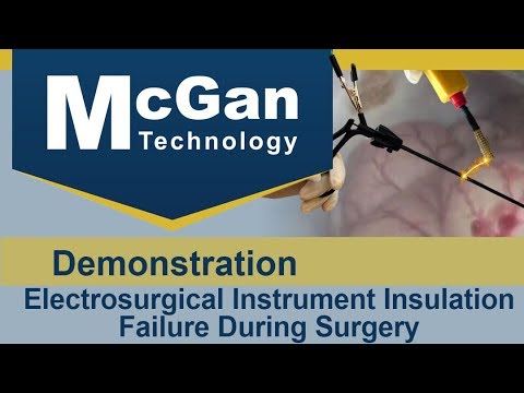 Electrosurgical Instrument Insulation Failure During Surgery - YouTube