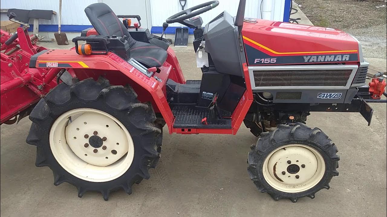 YANMAR F155 - YouTube