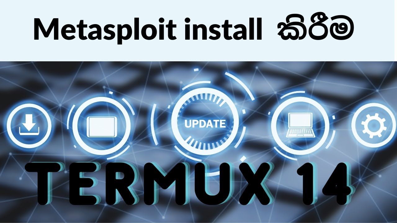 Install metasploit framework sinhala | Termux 14 - YouTube