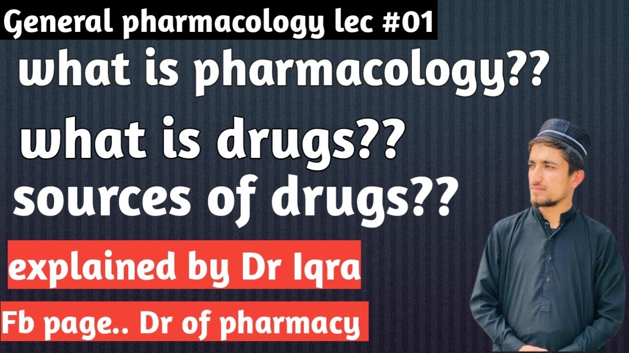 Drug and sources of drugs #generalpharmacology #lec#01 plant sources ...