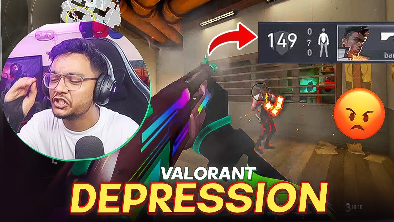 Valorant Gave me DEPRESSION | Valorant Fails ( Whiffs ) Harsh Khelraay ...