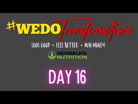 #WEDOTransformations | 21 Day Challenge | Day 16 - Transformation ...