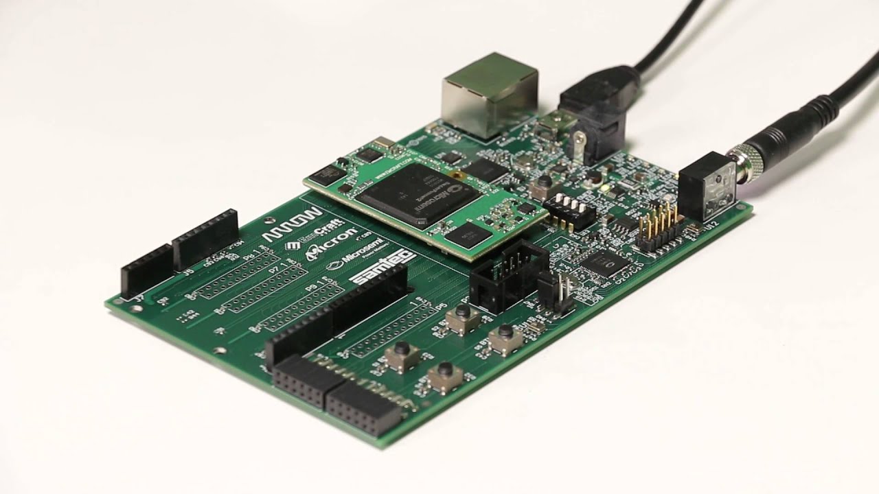 Arrow Inside The Lab - MicroSemi SmartFusion2 - YouTube