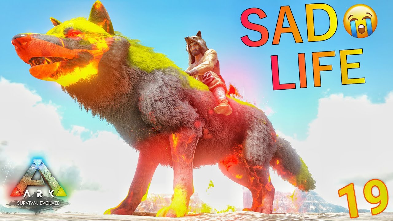 Worst VR Giga Evolution Ever My New Flame Wolfy 🔥🔥 : ARK AG Reborn ...