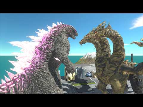 Epic Battle: Evolved Godzilla vs Keizer Ghidorah (Monster X Evolution) [ARBS]