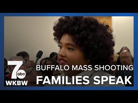 Simone Crawley, granddaughter of Ruth Whitfield, gives victim impact statement