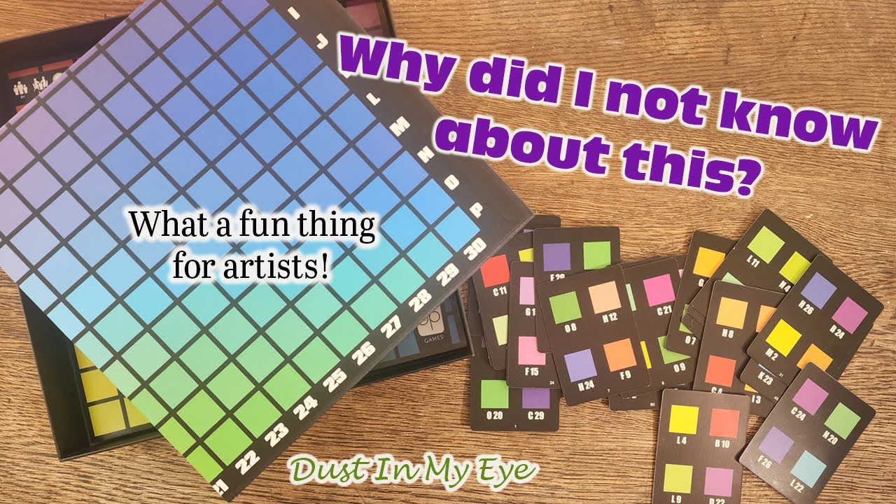 This is the perfect board game for artists and general color nerds ...