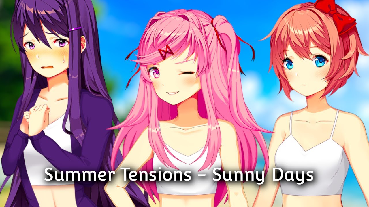 Summer Tensions - Sunny Days | Series 1: Episode 4 (A DDLC Mod Series ...