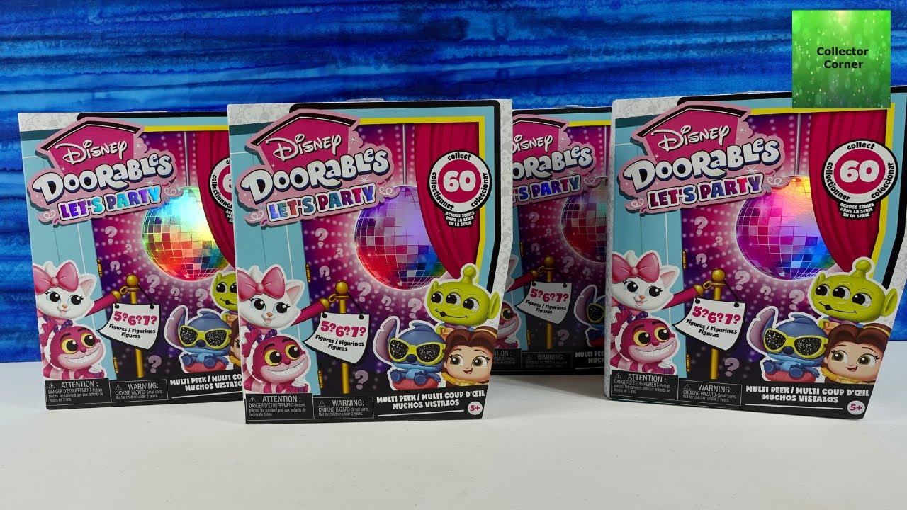 Let's Party Disney Doorables Multi Peek Blind Box Collector Figure ...