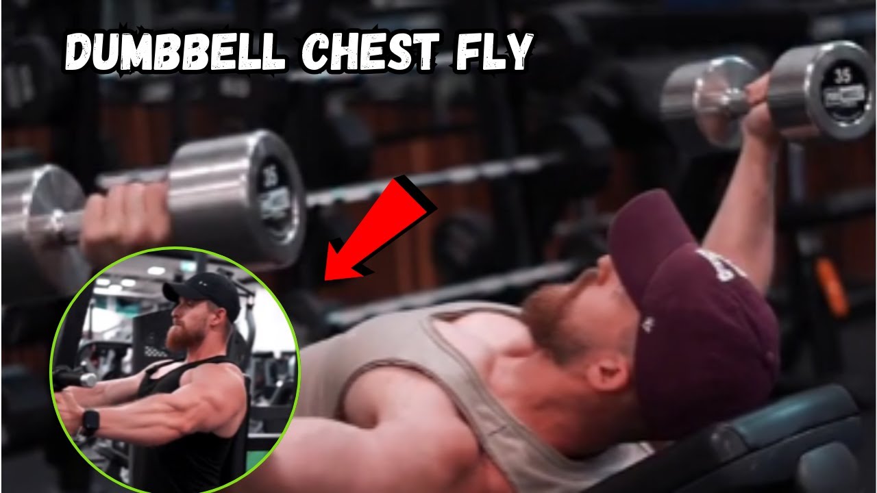 Dumbbell Chest Fly & Machine Chest Fly (Pec Deck) - YouTube