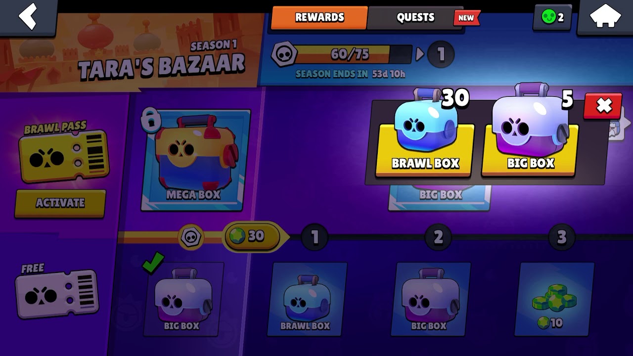 Brawl Stars opening boxes - YouTube