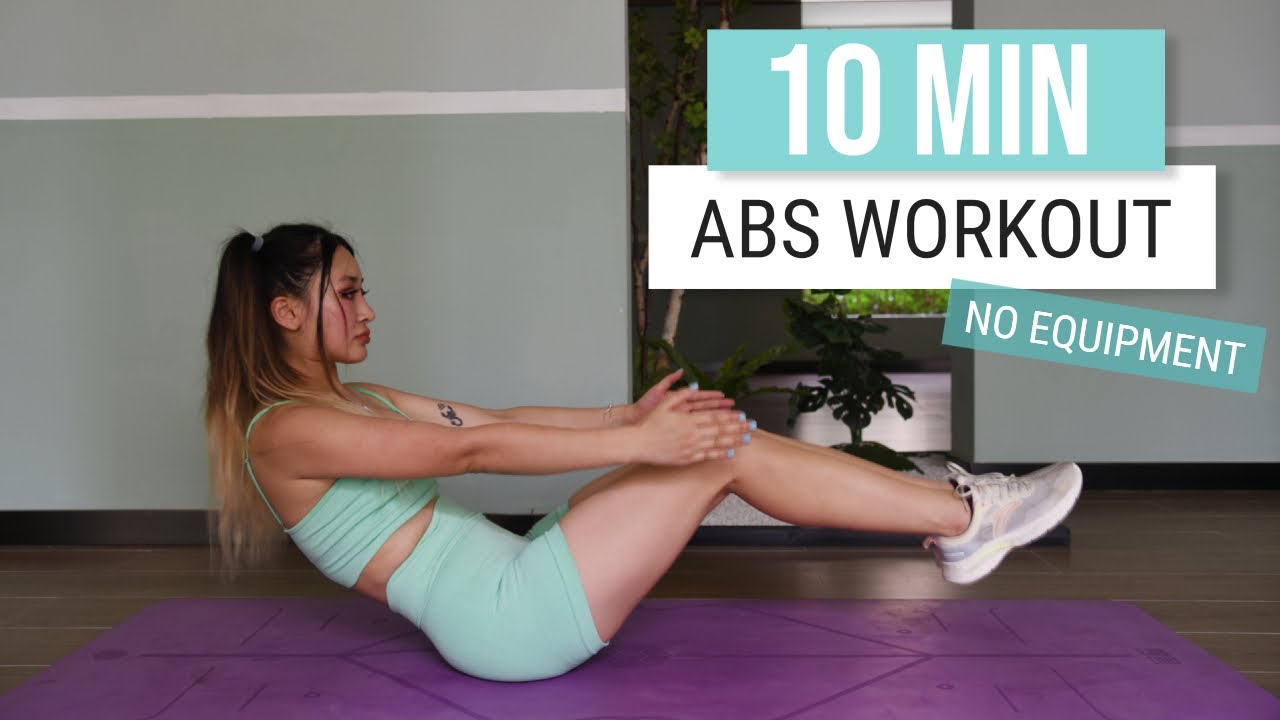10 MIN ABS WORKOUT | 2 Weeks Challenge | No Equipment - YouTube