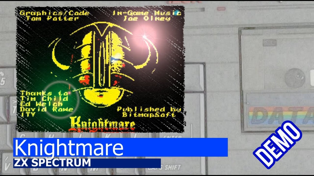 ZX Spectrum -=Knightmare=- demo - YouTube