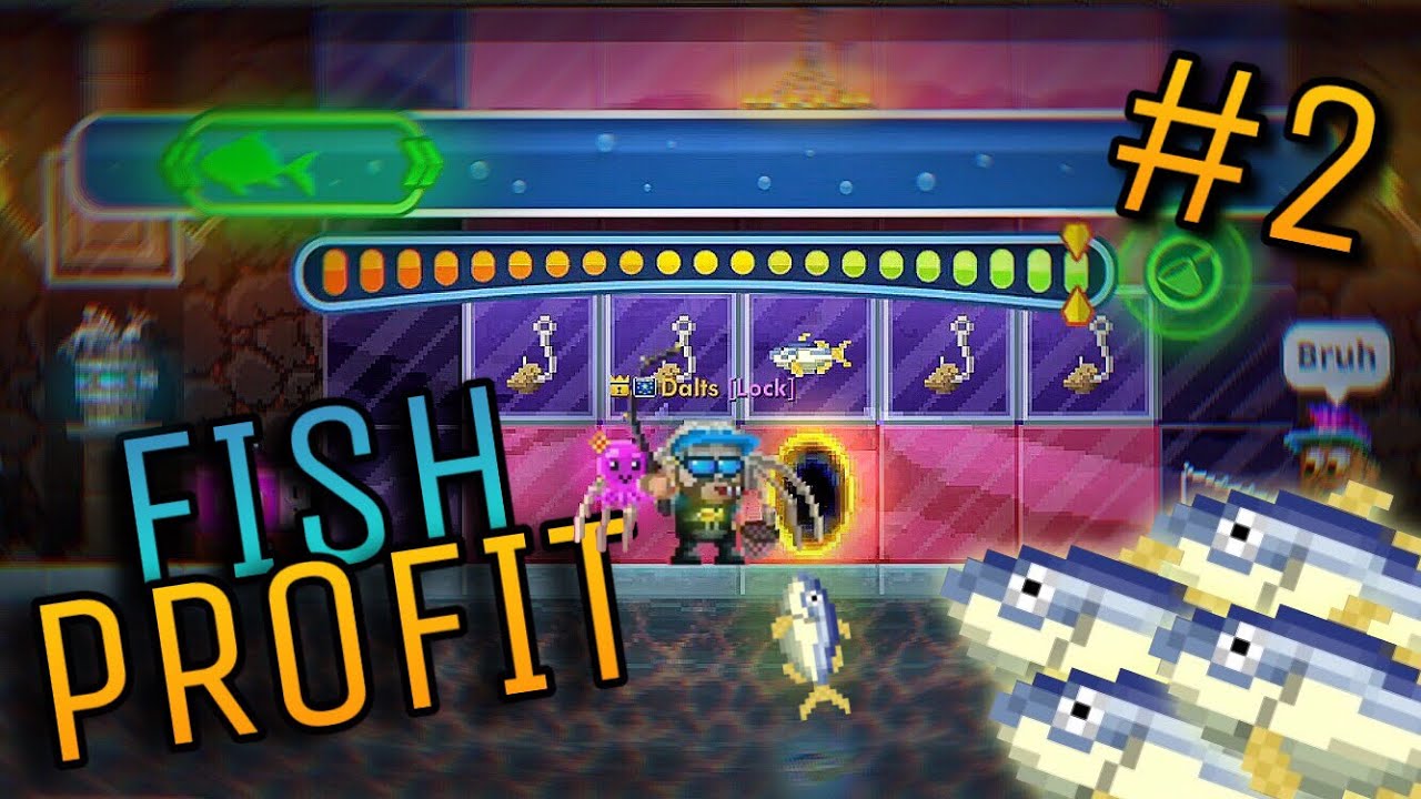 PROFIT FISHING (Kingfish) #2 | Pixel Worlds - YouTube