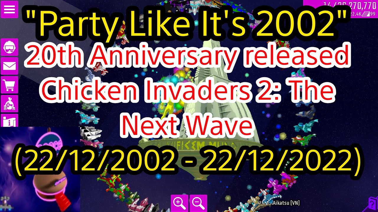 "Party Like It's 2002 Mode" | 20th Anniversary released Chicken ...
