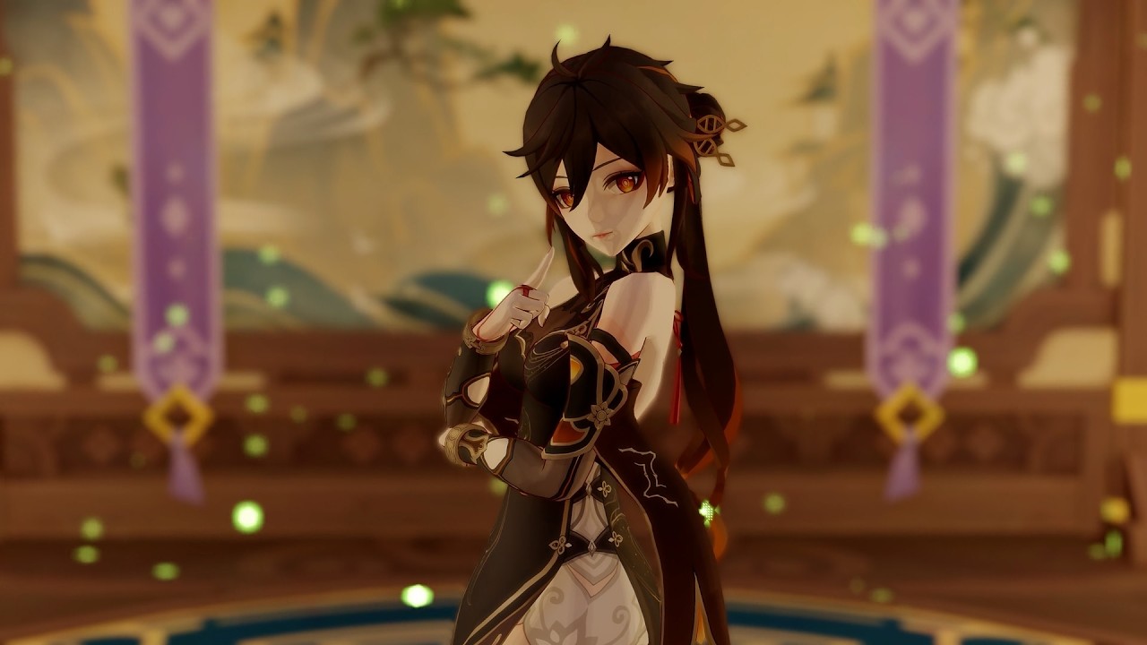 Zhongli Female Genderbend - Heartburn [MMD 原神 GENSHIN IMPACT 4K 60 FPS ...
