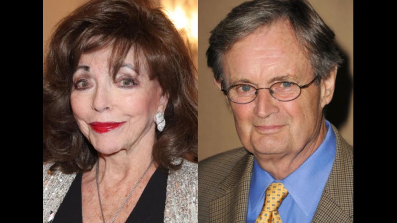 Sad Joan Collins speaks out as her first boyfriend and co-star David ...
