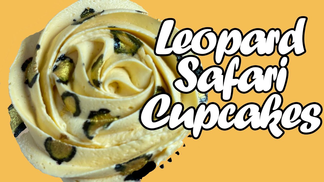 How to Make Leopard Cupcakes Frosting and Cake [2 Different Styles] # ...