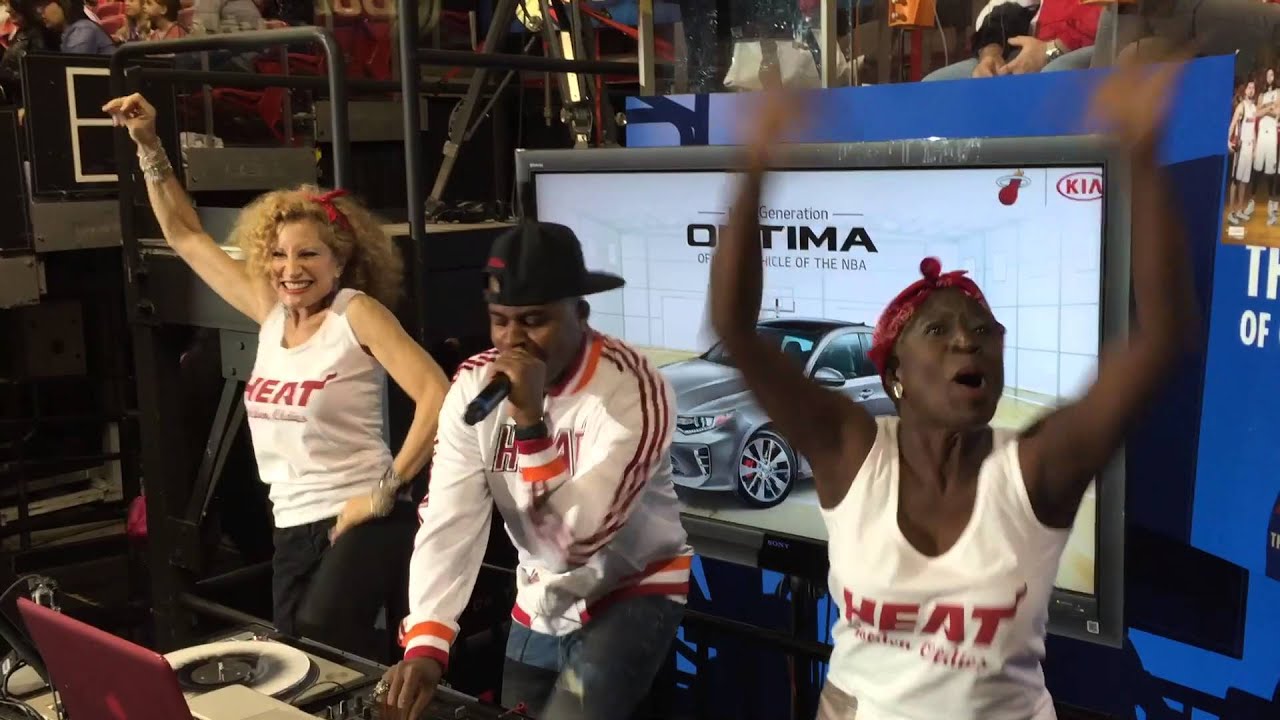 Sybil, CRR & DJ MDot at the American Airlines Arena 2/7/16! Go HEAT ...
