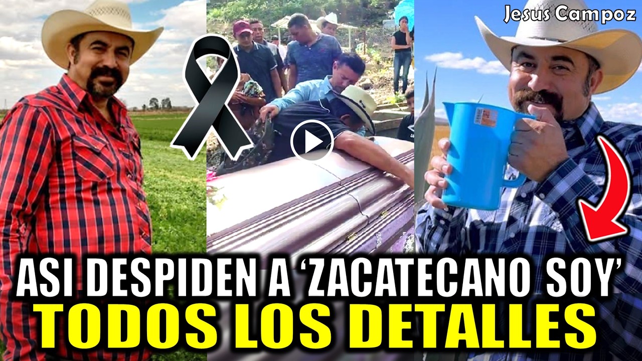 Asi despiden a Zacatecano Soy hoy AMIGOS y FAMILIARES despiden a ...