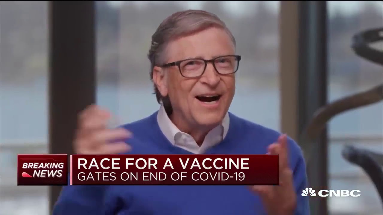 Gill Bates says 1 in 10000 people will experience side effects - YouTube