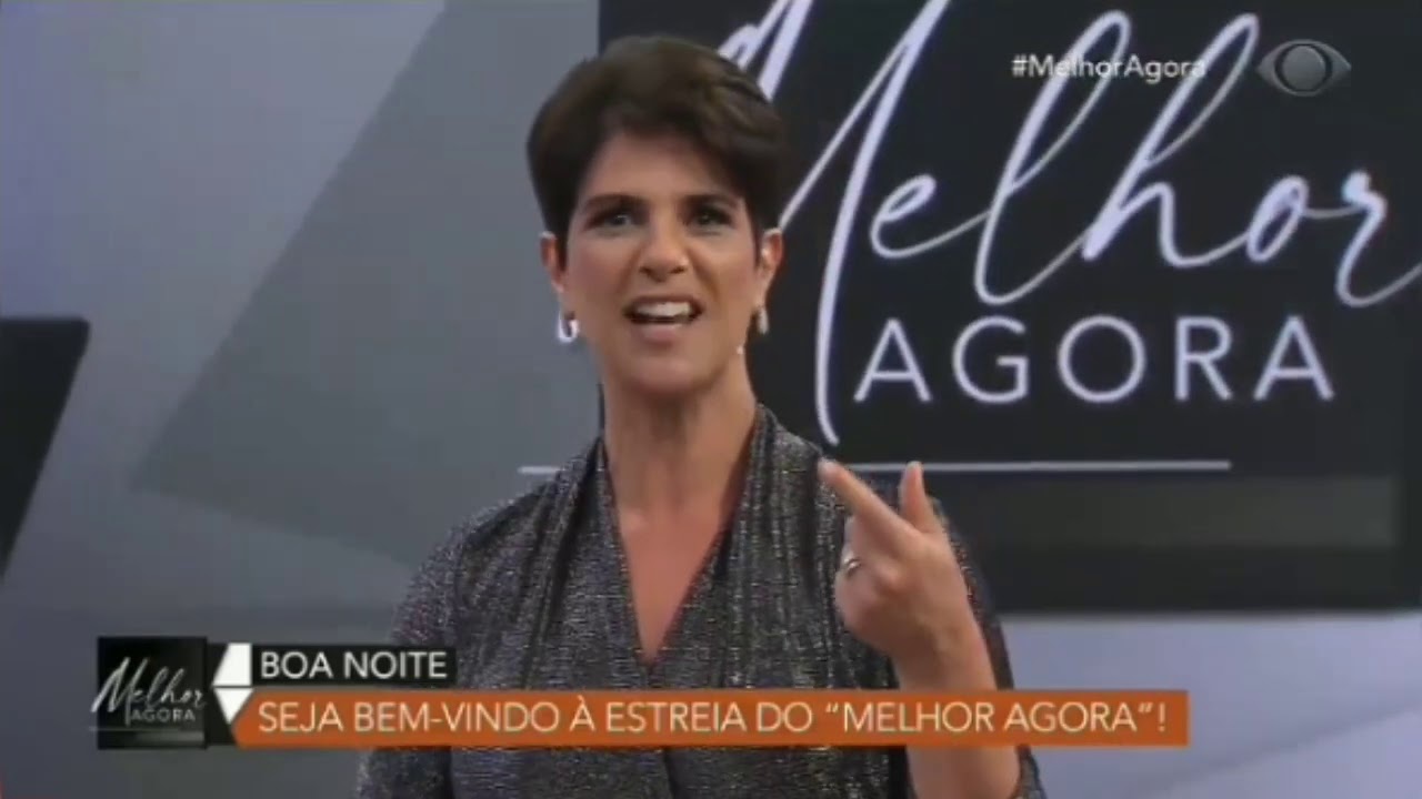 Encerramento do "Band Notícias" e início da estreia do "Melhor Agora ...