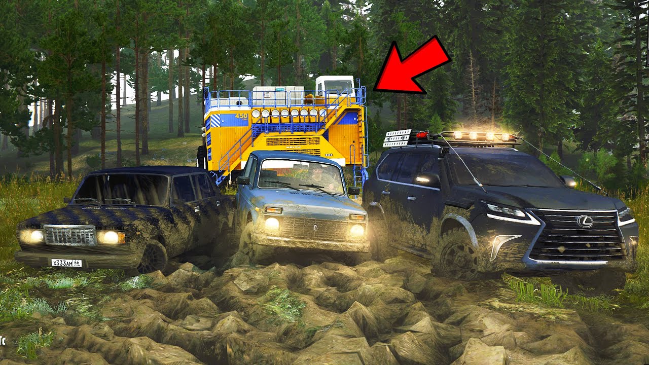 ԱՎՏՈՆԵՐԻ ՄԵՆԱՄԱՐՏ-ՈՐ ՄԵՔԵՆԱՆ ՉԻ ԼՌՎԵԼՈՒ ՑԵԽԻ ՄԵՋ? Spintires: MudRunner Hayeren - YouTube