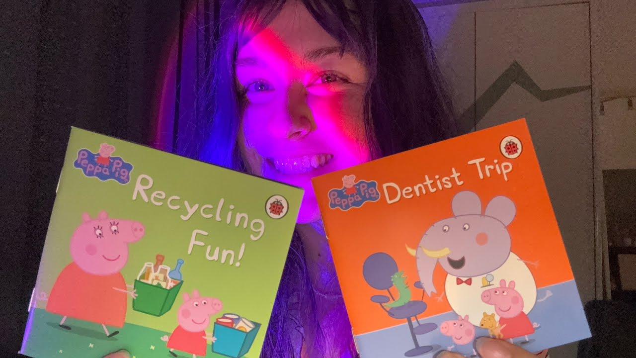 ASMR Peppa Pig Stories | Whispered Bedtime Reading for Sleep ...