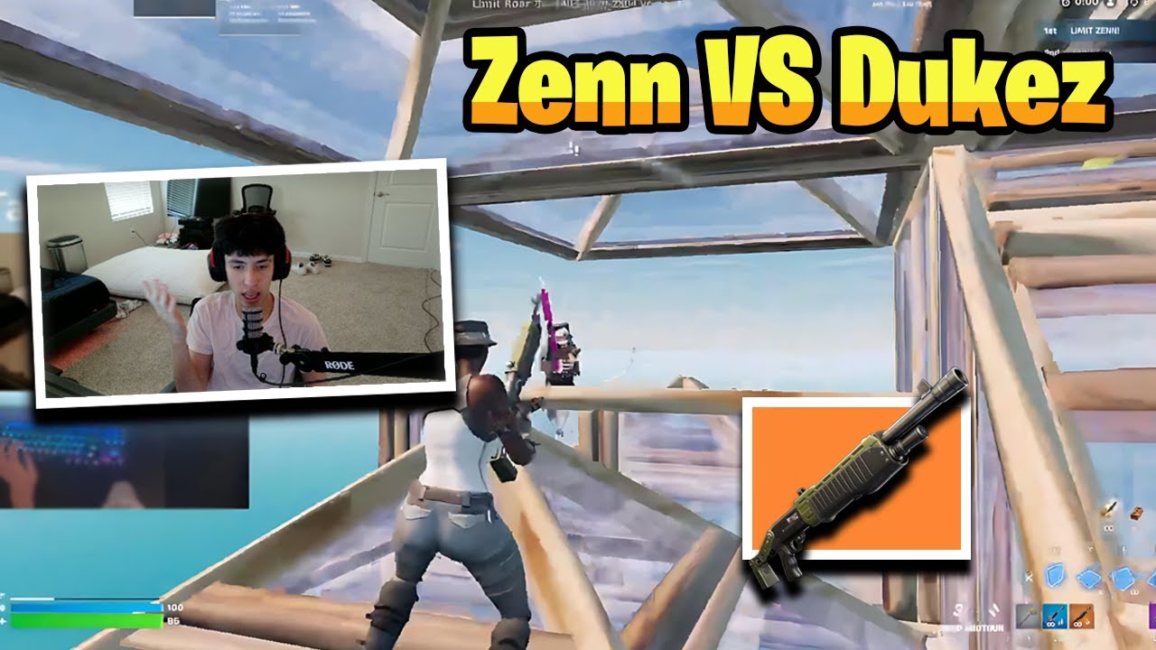 Zenn VS Dukez in 1v1 Buildfights! + *Zenn Handcam Reveal* - YouTube