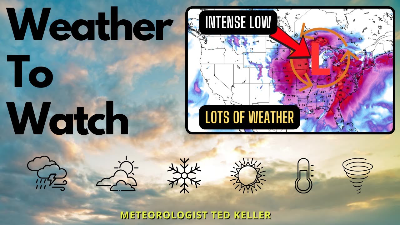 HUGE STORM w/IMPACTS!. Heavy snow, blizzard conditions, tornadoes ...