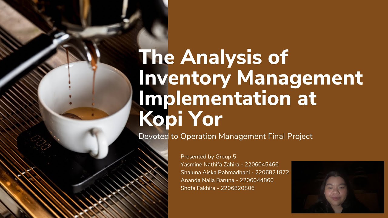 Operations Management - Group 5 Final Presentation - YouTube