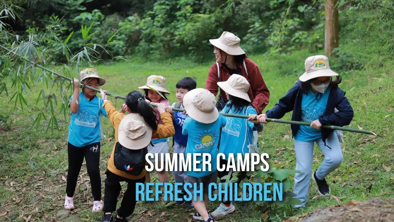 Summer camps refresh children | Trại hè vui, khỏe và bổ ích cho trẻ ...