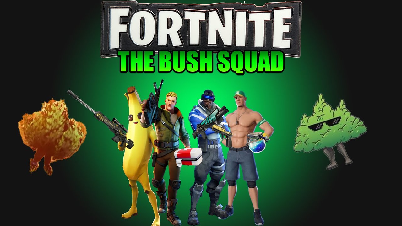 THE BUSH SQUAD!!!! Fortnite OG squad battle royale - YouTube