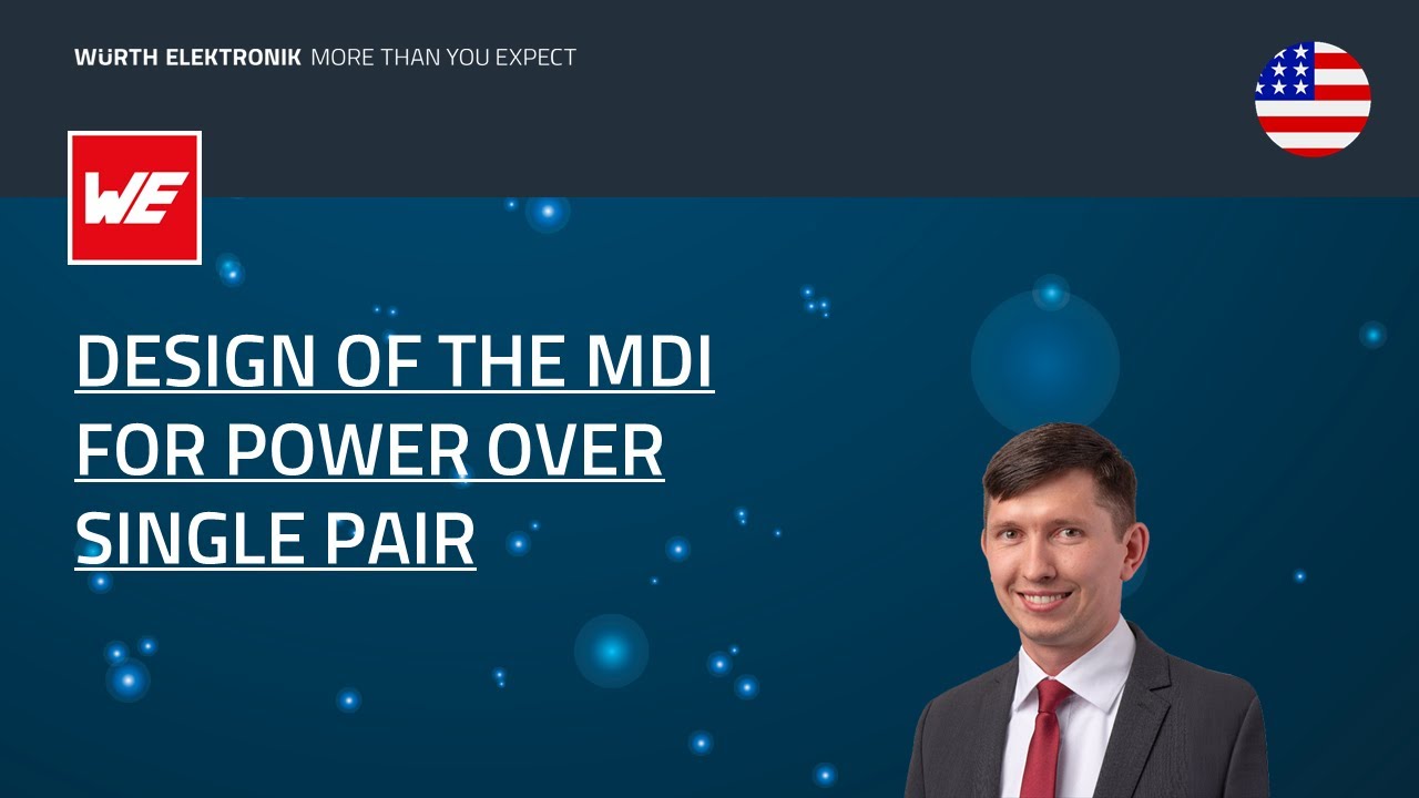 Design of the MDI for Power over Single Pair - YouTube