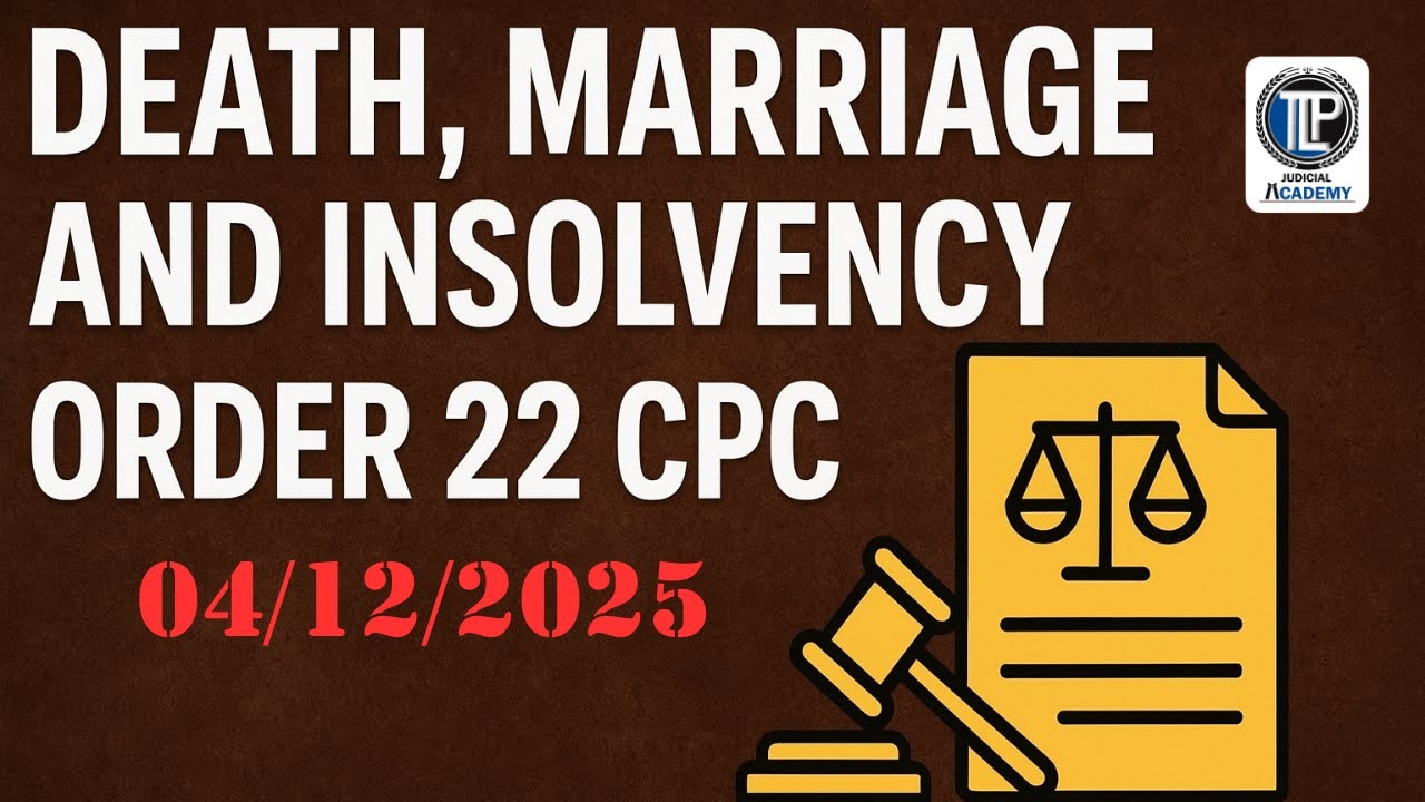 Death | Marriage | Insolvency | Order-22 CPC | 26 Acts 20 days ₹ 199 ...