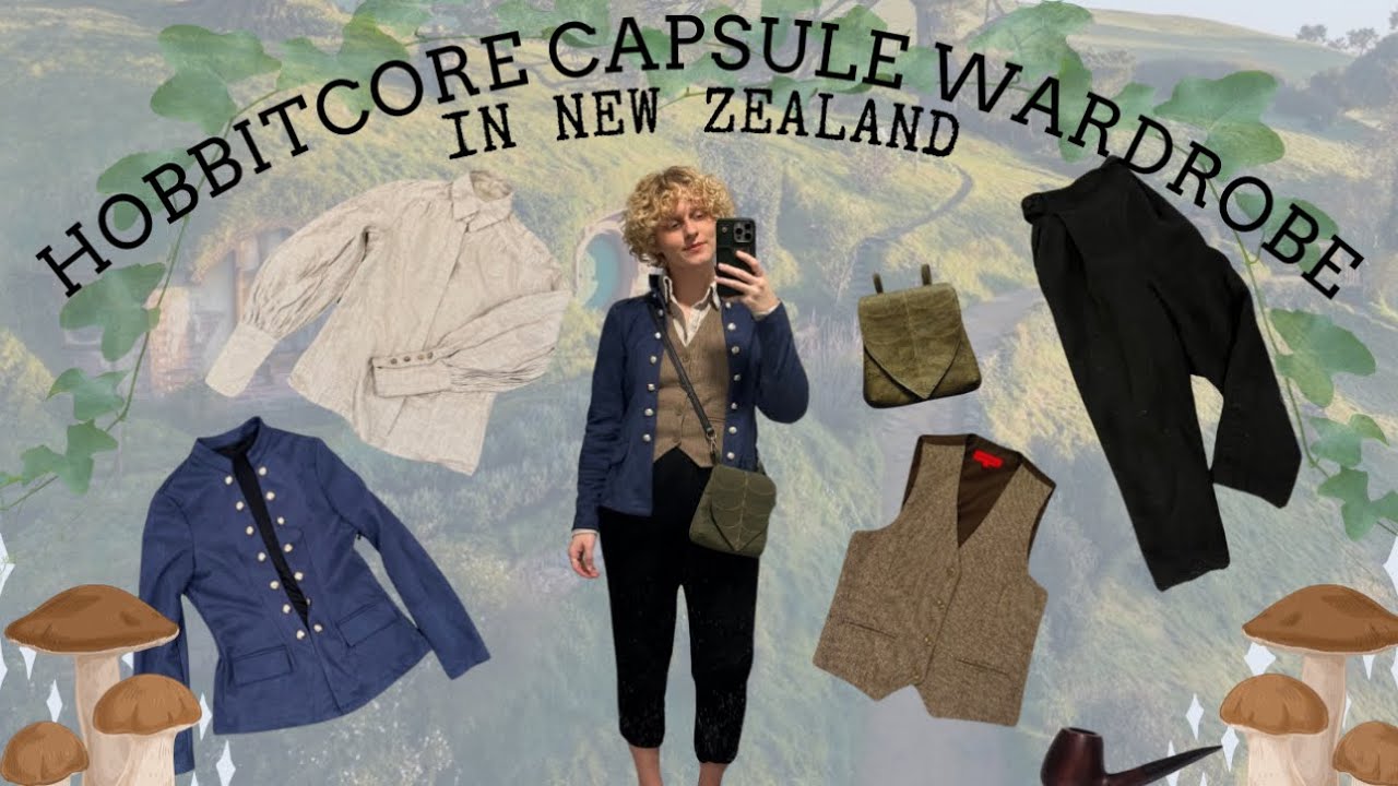Packing a hobbitcore wardrobe to New Zealand! 🍄🗻🏔️ - YouTube
