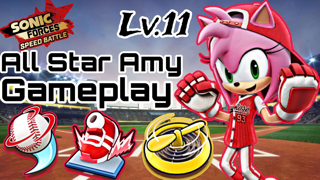Sonic Forces Speed Battle ⚾️ All Star Amy ⚾️ Gameplay ⚾️ - YouTube