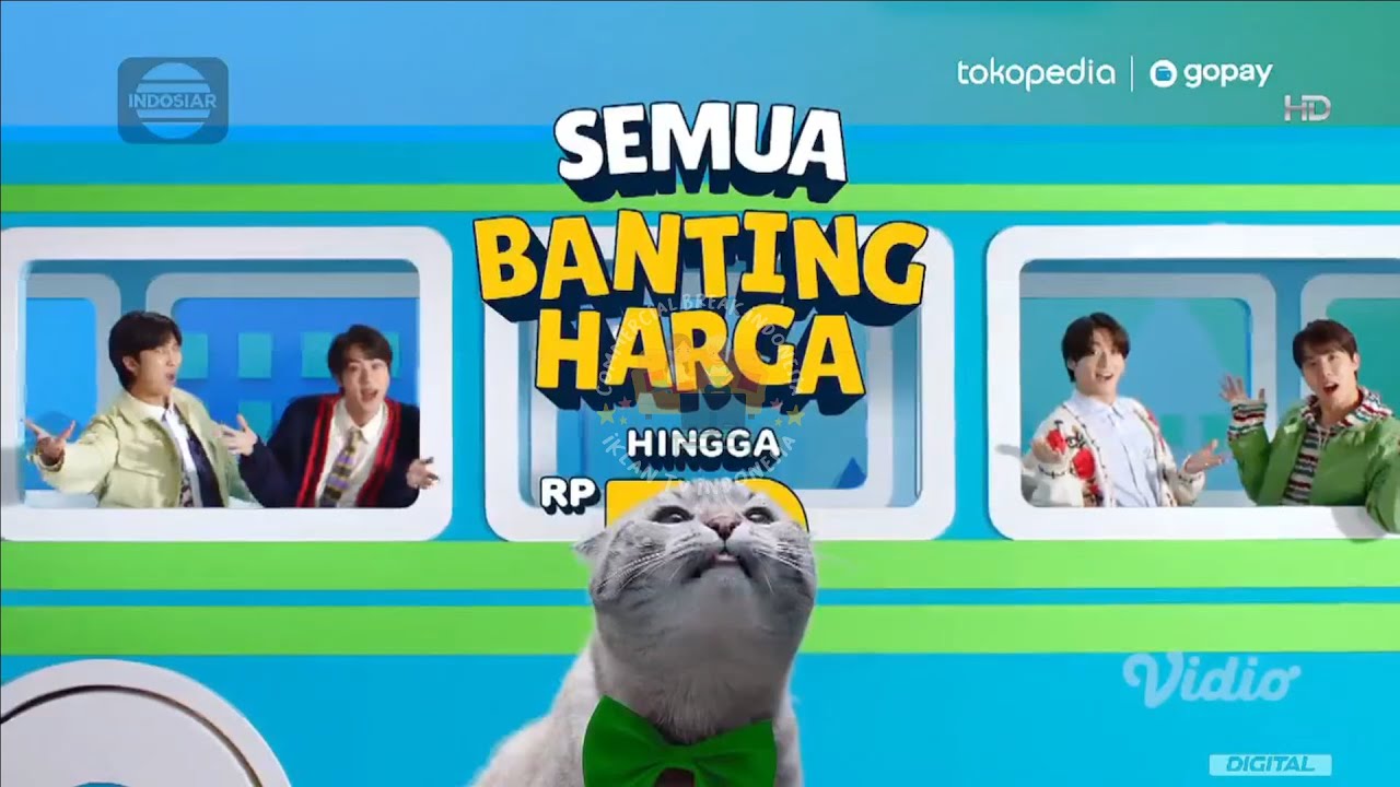 IKLAN BTS x TOKOPEDIA x GOPAY KEBUT 1-12 OKTOBER "Kejutan Belanja ...