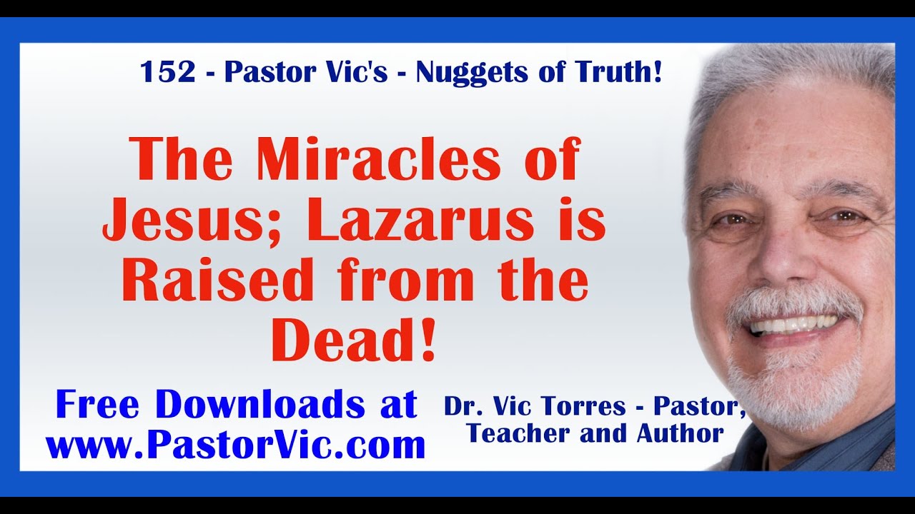 152 The Miracles of Jesus Lazarus is Raised from the Dead - YouTube