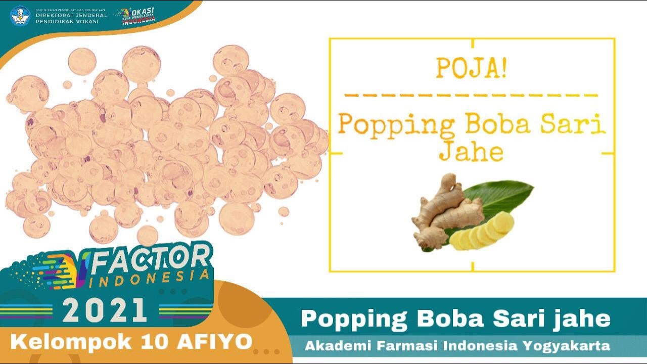 Pembuatan POJA (Popping Boba Sari Jahe) - YouTube