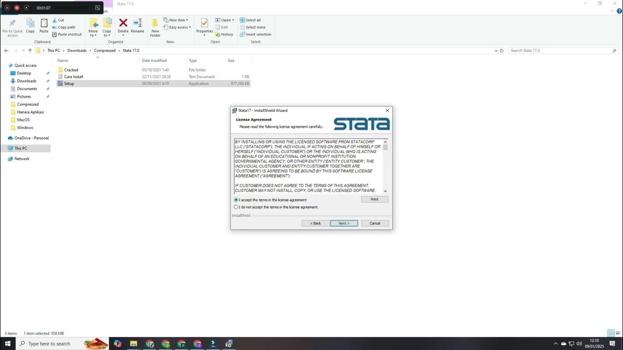 Cara Install Stata 17 - YouTube