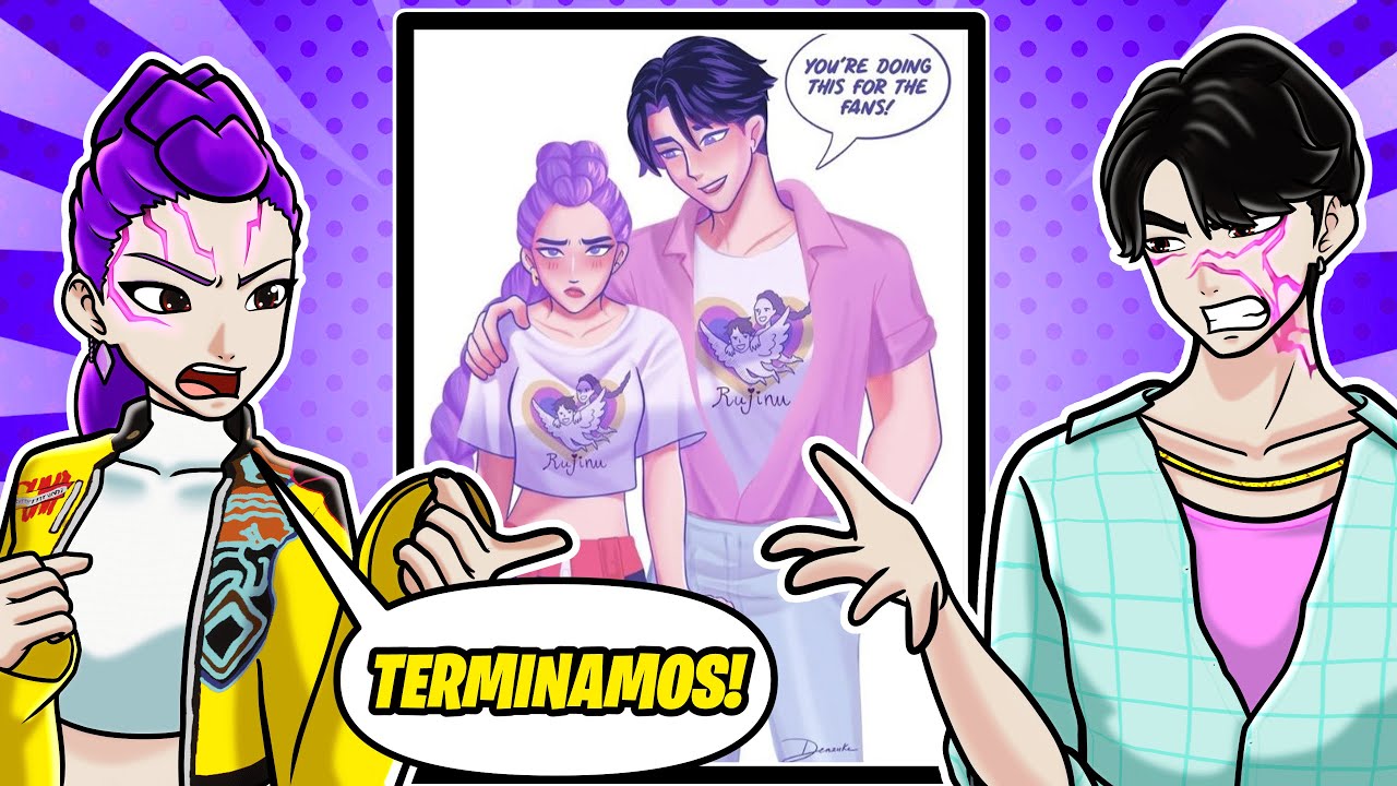 Rumi e Jinu TERMINARAM o NAMORO nesse React? | KPOP DEMON HUNTERS VR ...