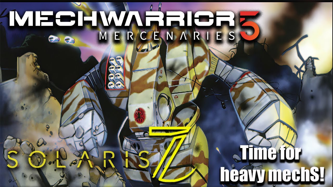Time for the heavy mechs! - Mechwarrior 5 Solaris 7 mod update - YouTube