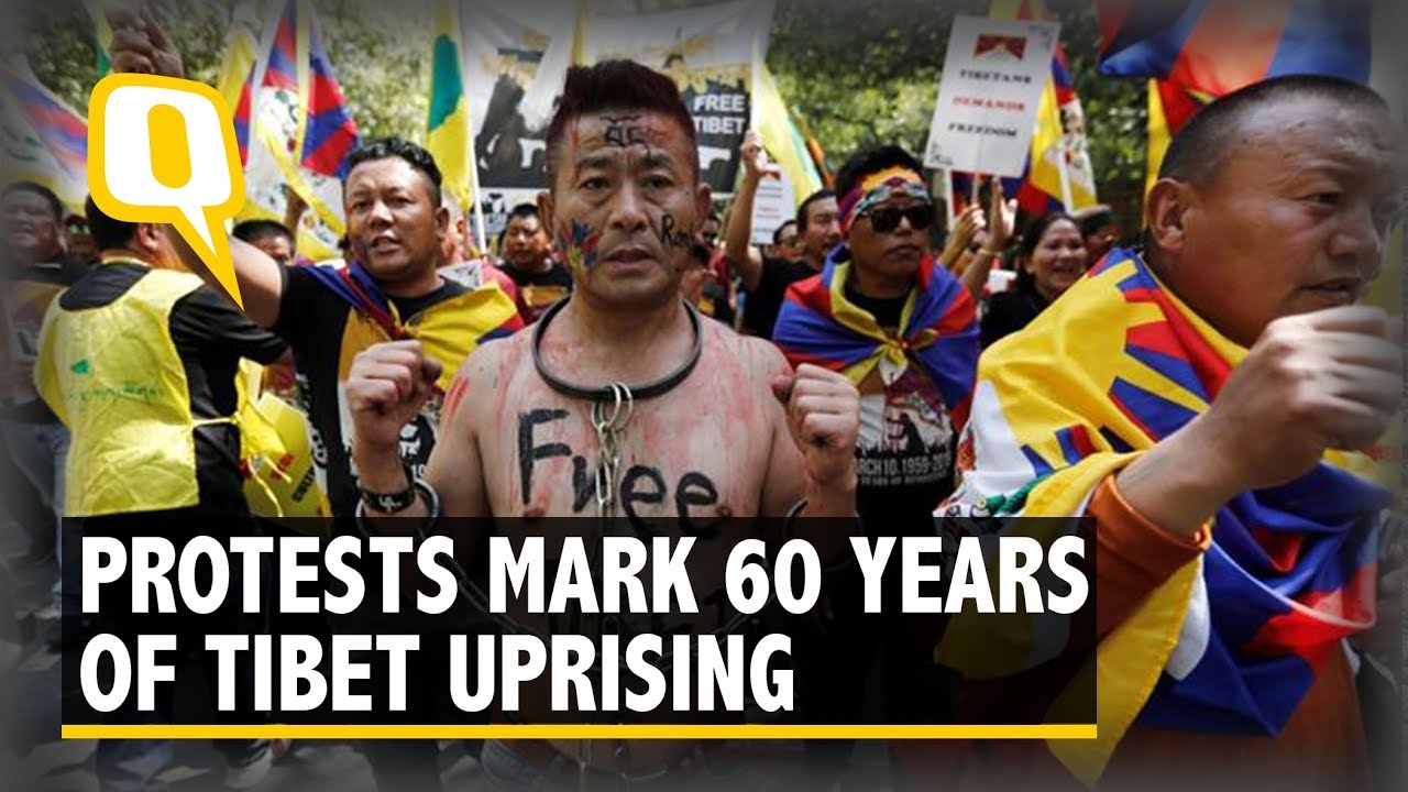 ‘Free Tibet’: Protests in Dharamshala Mark 60 Years of Tibet Uprising ...