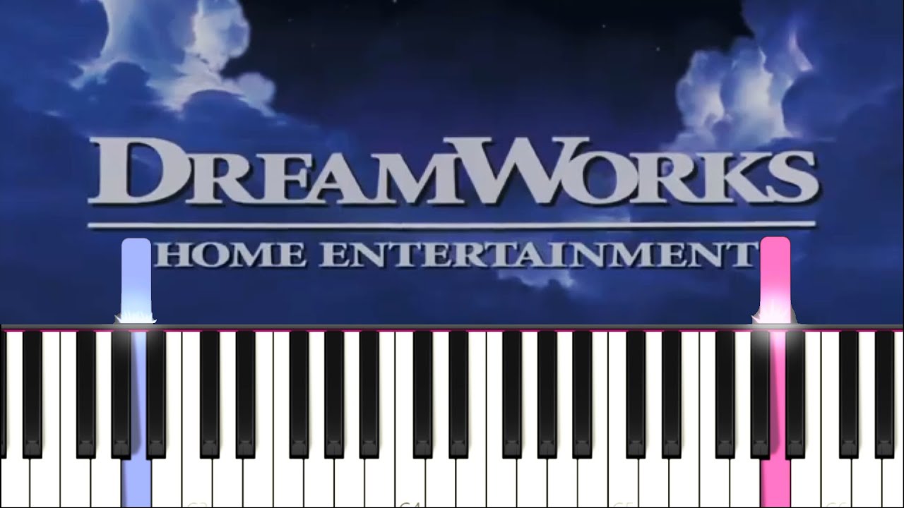 Dreamworks Intro - Piano tutorial - YouTube