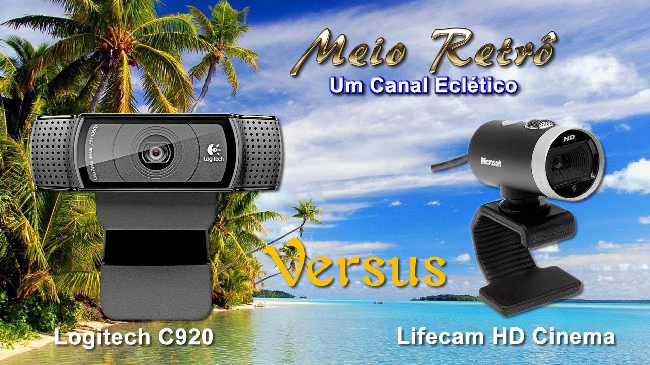 Webcam Logitech C920 X Lifecam HD Cinema - YouTube