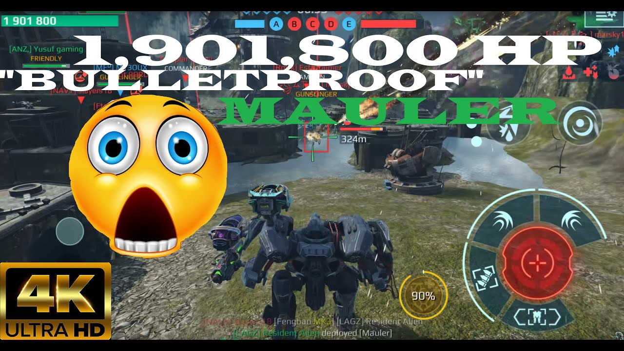 "BULLETPROOF" Mauler #wr #warrobots #epic - YouTube