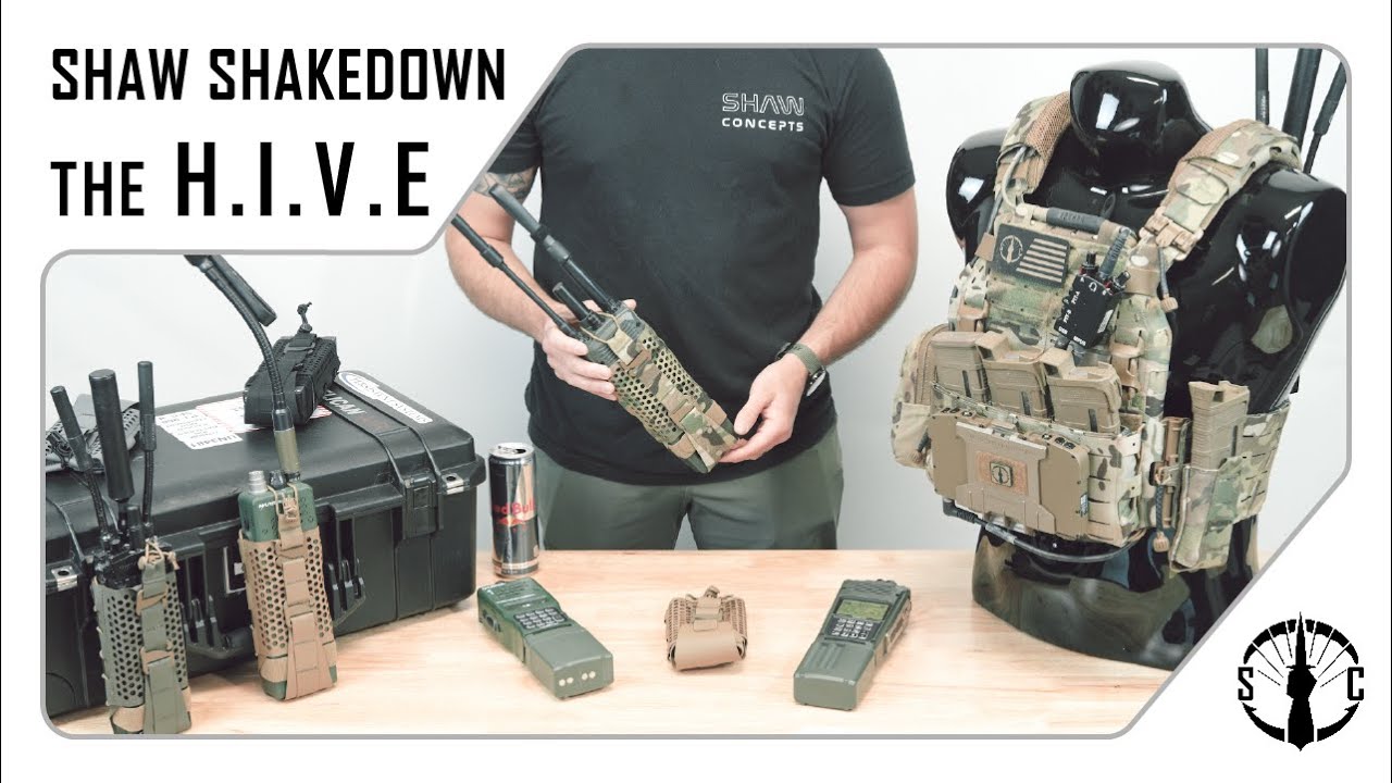 Shaw Concepts Shakedown - The HIVE Radio Pouch - YouTube