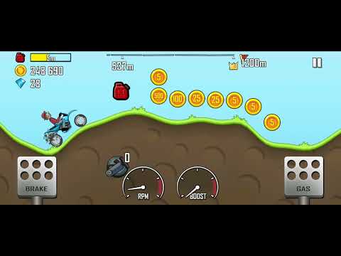 hill climb bike game - YouTube