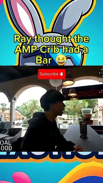 Ray thought the new AMP Crib had a bar 😂 #ray #amp - YouTube